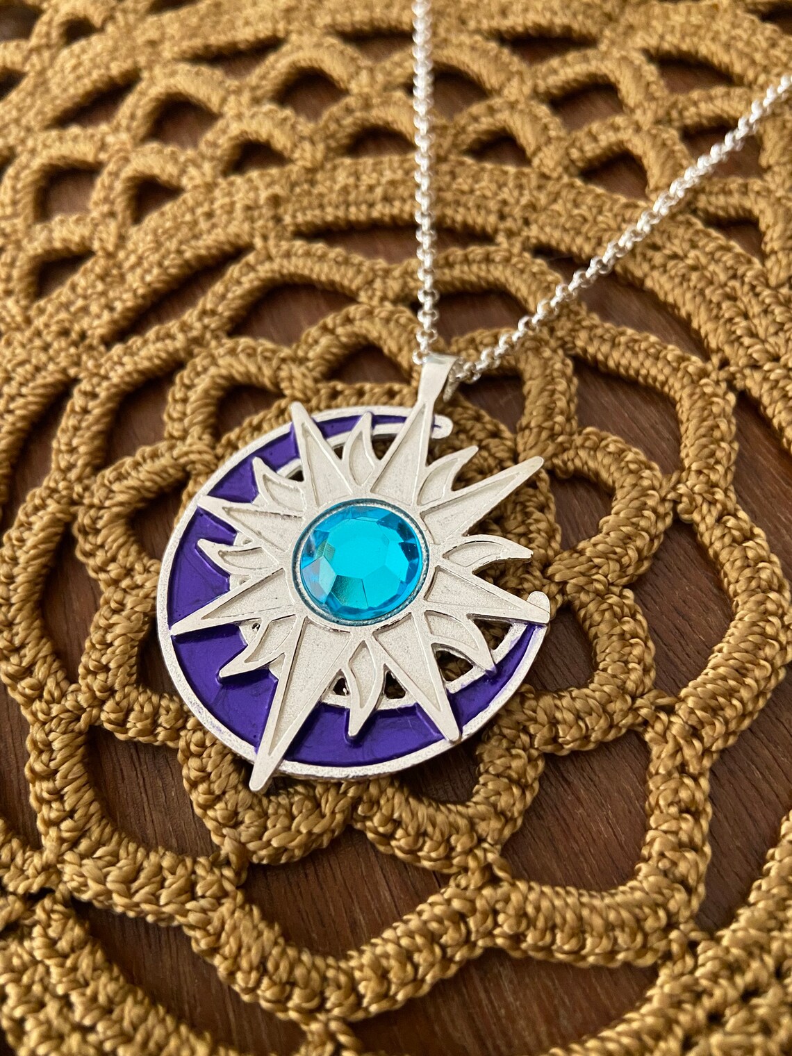 Sterling Silver Bright Finish Twitches Sun/moon Pendant “15 Year ...