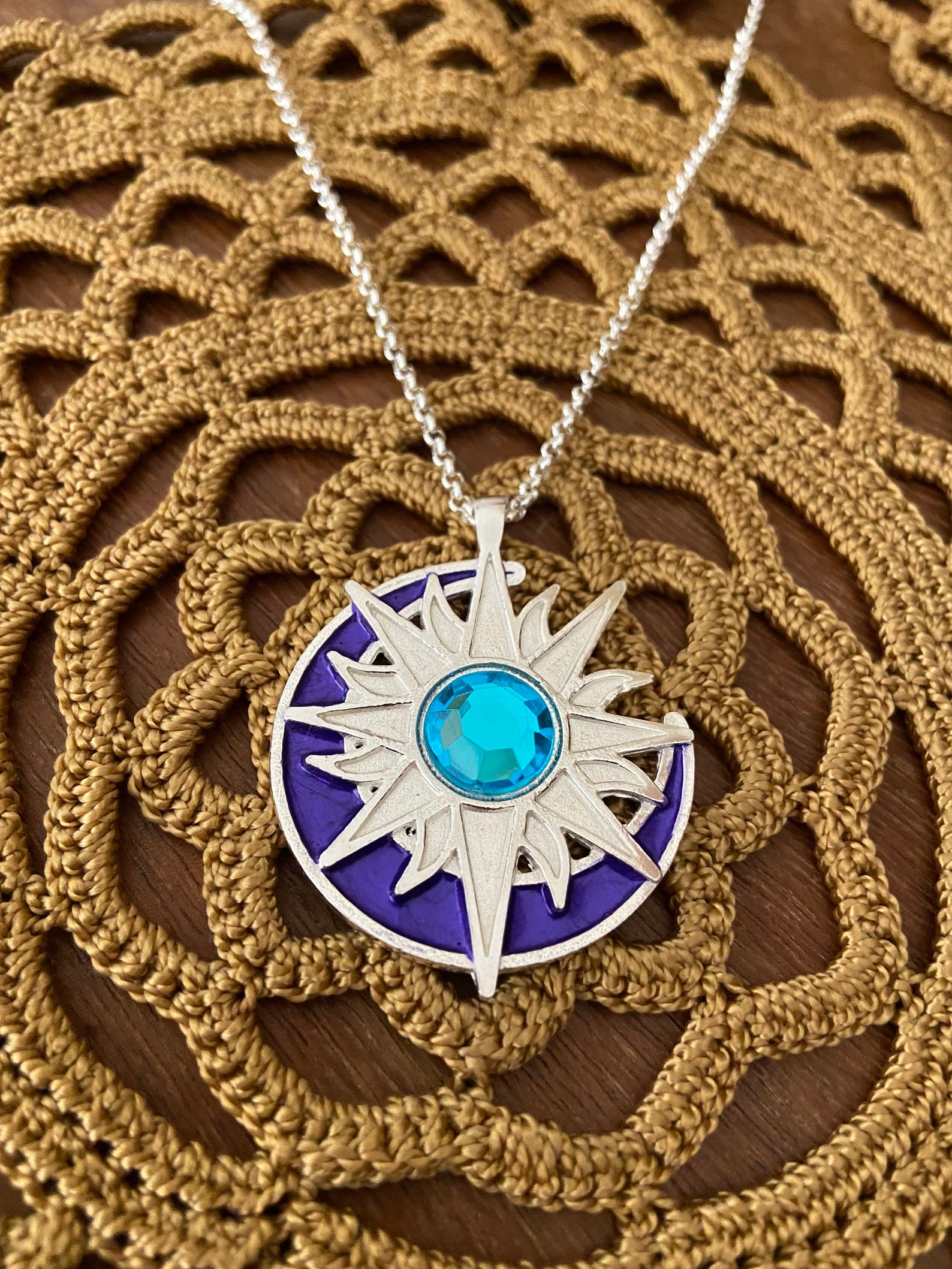 Sterling Silver Bright Finish Twitches Sun/moon Pendant “15 Year ...