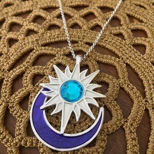 Sterling Silver - Bright Finish- Twitches Miranda Sun/moon Pendant ...