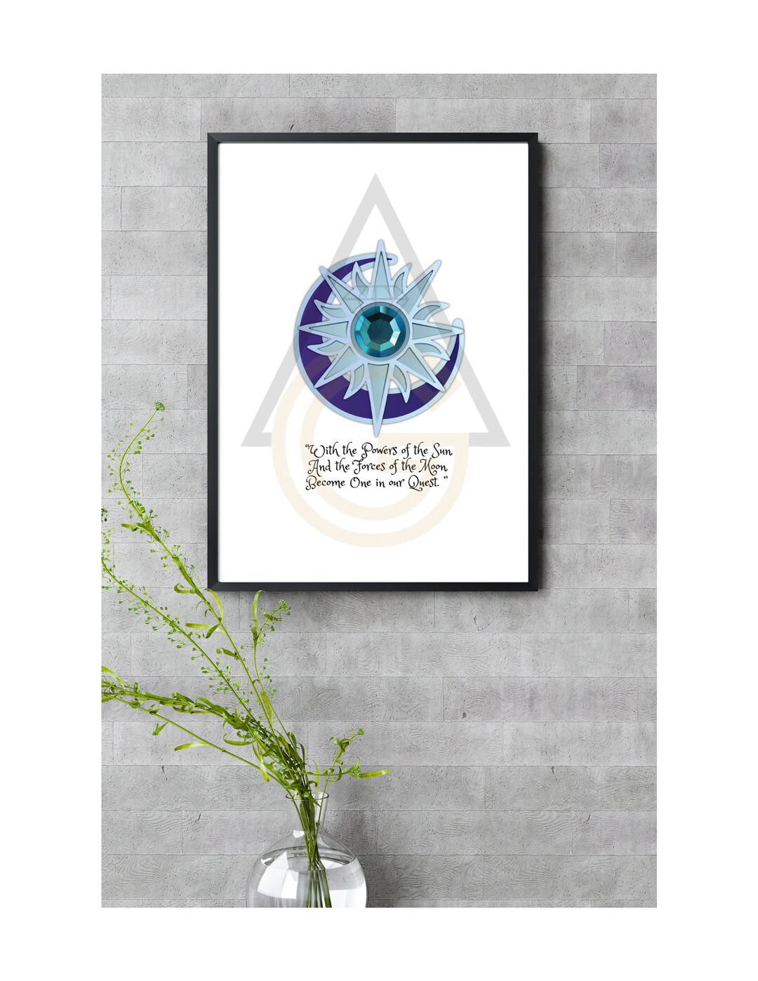 Digital Print Twitches Sun/moon - Etsy