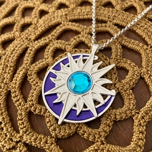 Sterling Silver Bright Finish Twitches Sun/moon Pendant “15 Year ...