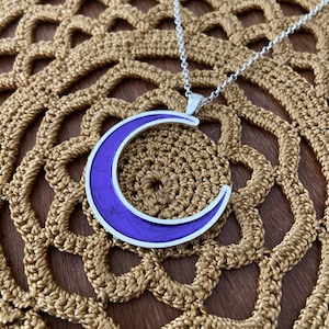 Sterling Silver Twitches Moon Pendant “twitches 15 Year Anniversary ...