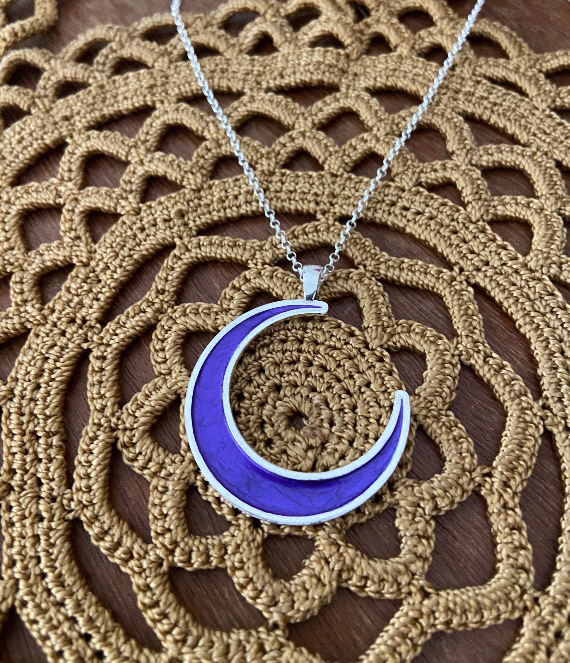Sterling Silver Twitches Moon Pendant “twitches 15 Year Anniversary ...
