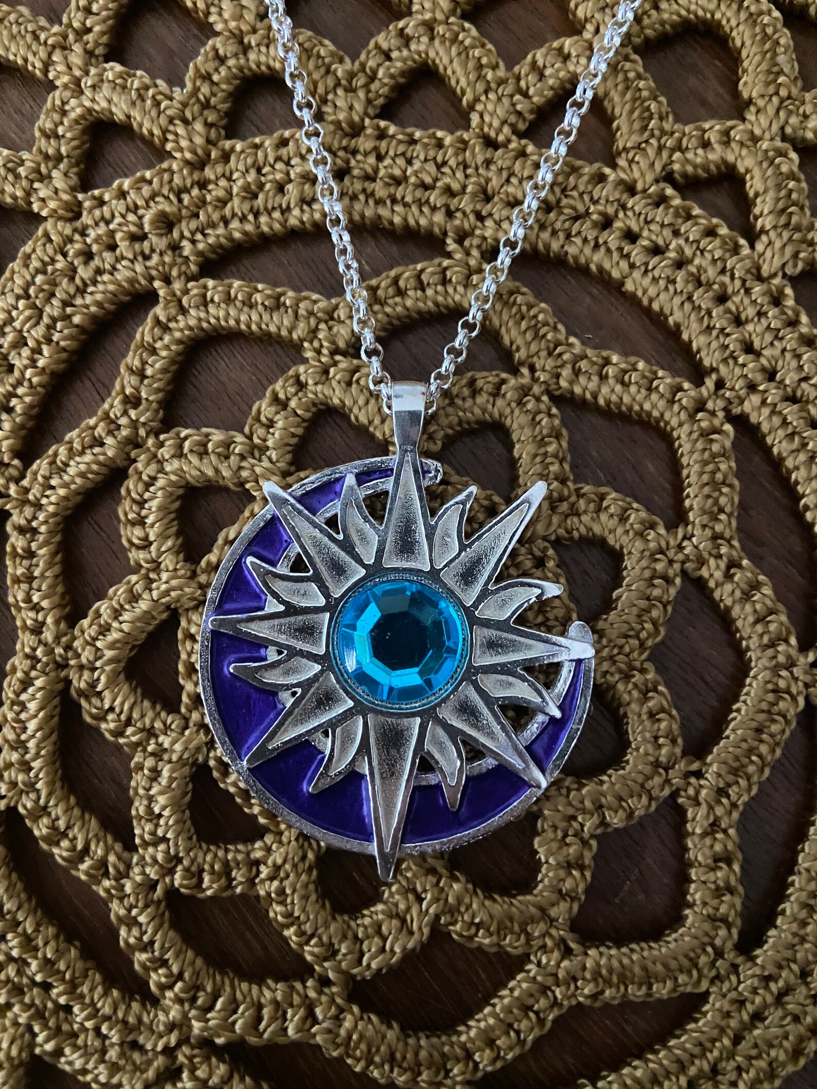 Sterling Silver Bright Finish Twitches Sun/moon Pendant “15 Year ...