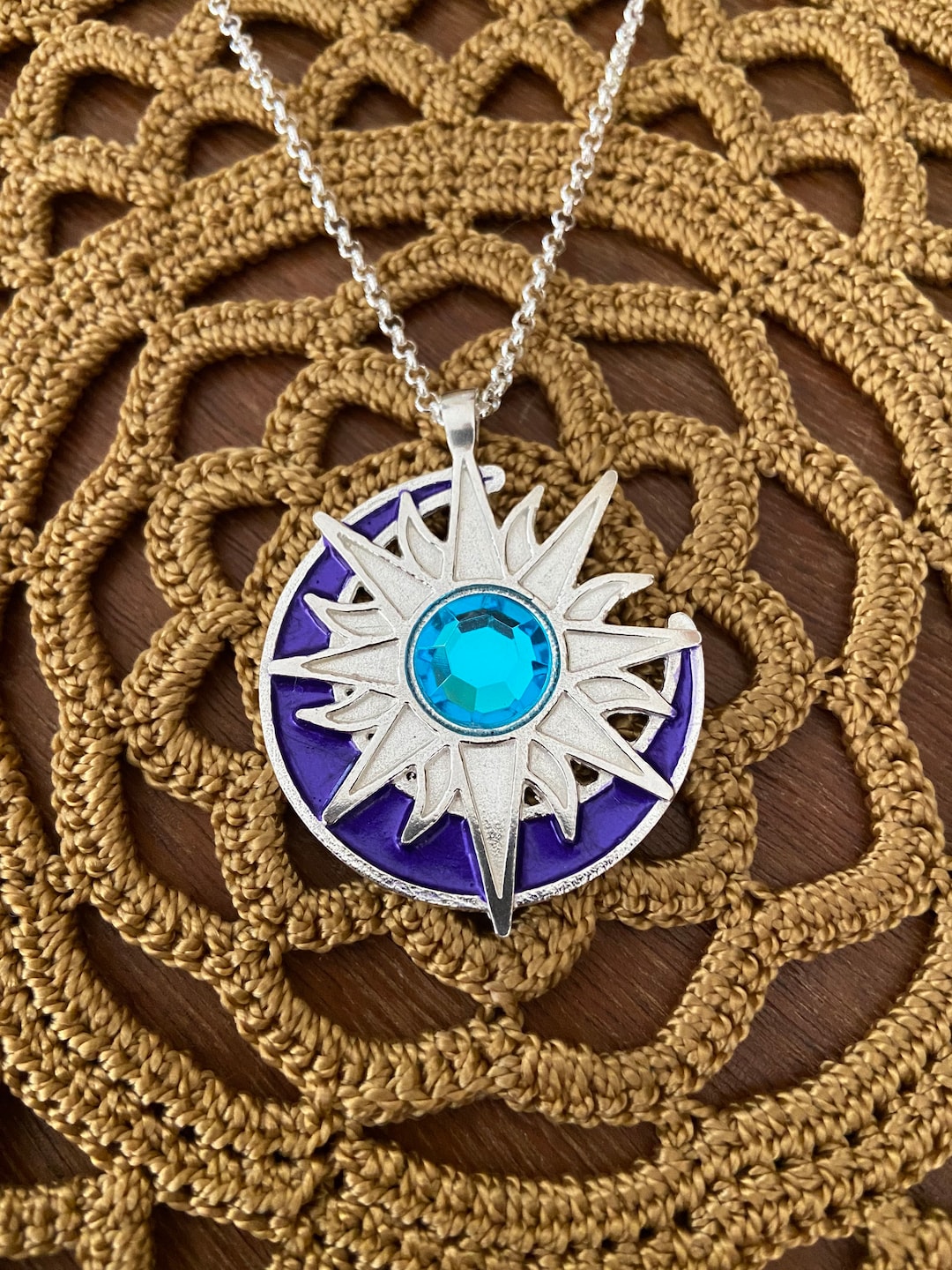 Sterling Silver Bright Finish Twitches Sun/moon Pendant “15 Year ...