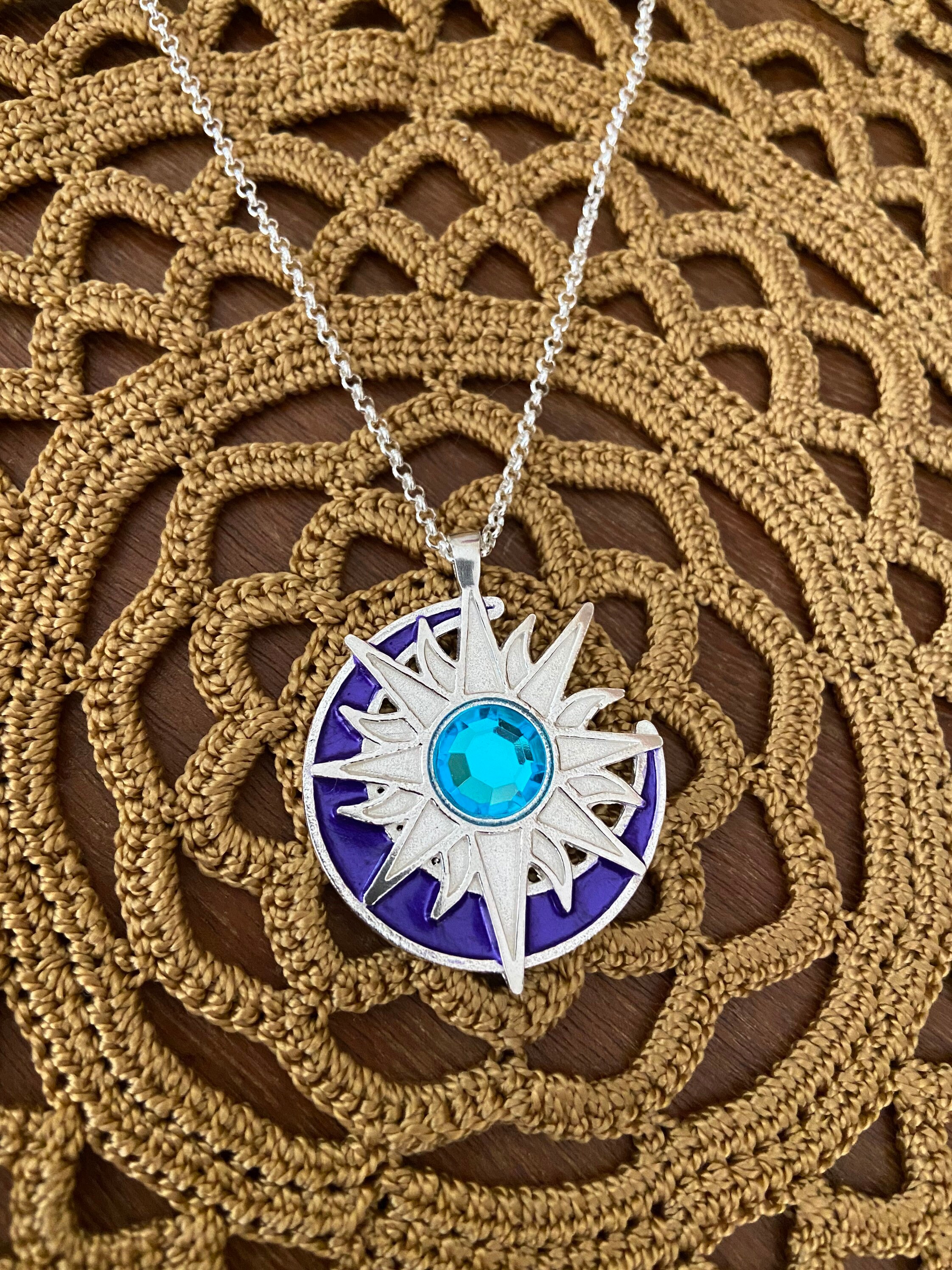 Sterling Silver Bright Finish Twitches Sun/moon Pendant “15 Year ...