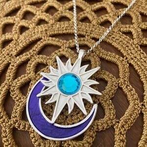 Sterling Silver - Bright Finish- Twitches Miranda Sun/moon Pendant ...