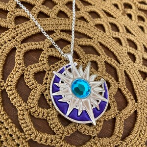 Sterling Silver Bright Finish Twitches Sun/moon Pendant “15 Year ...