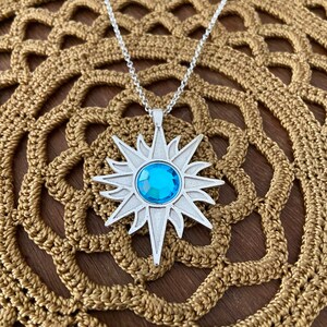 Sterling Silver Bright Finish Twitches Sun Pendant “twitches 15 Year ...