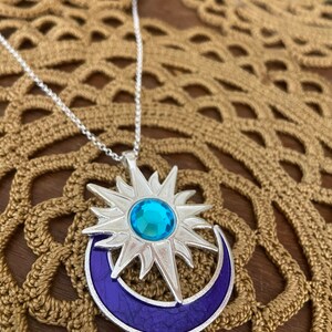 Sterling Silver - Bright Finish- Twitches Miranda Sun/moon Pendant ...