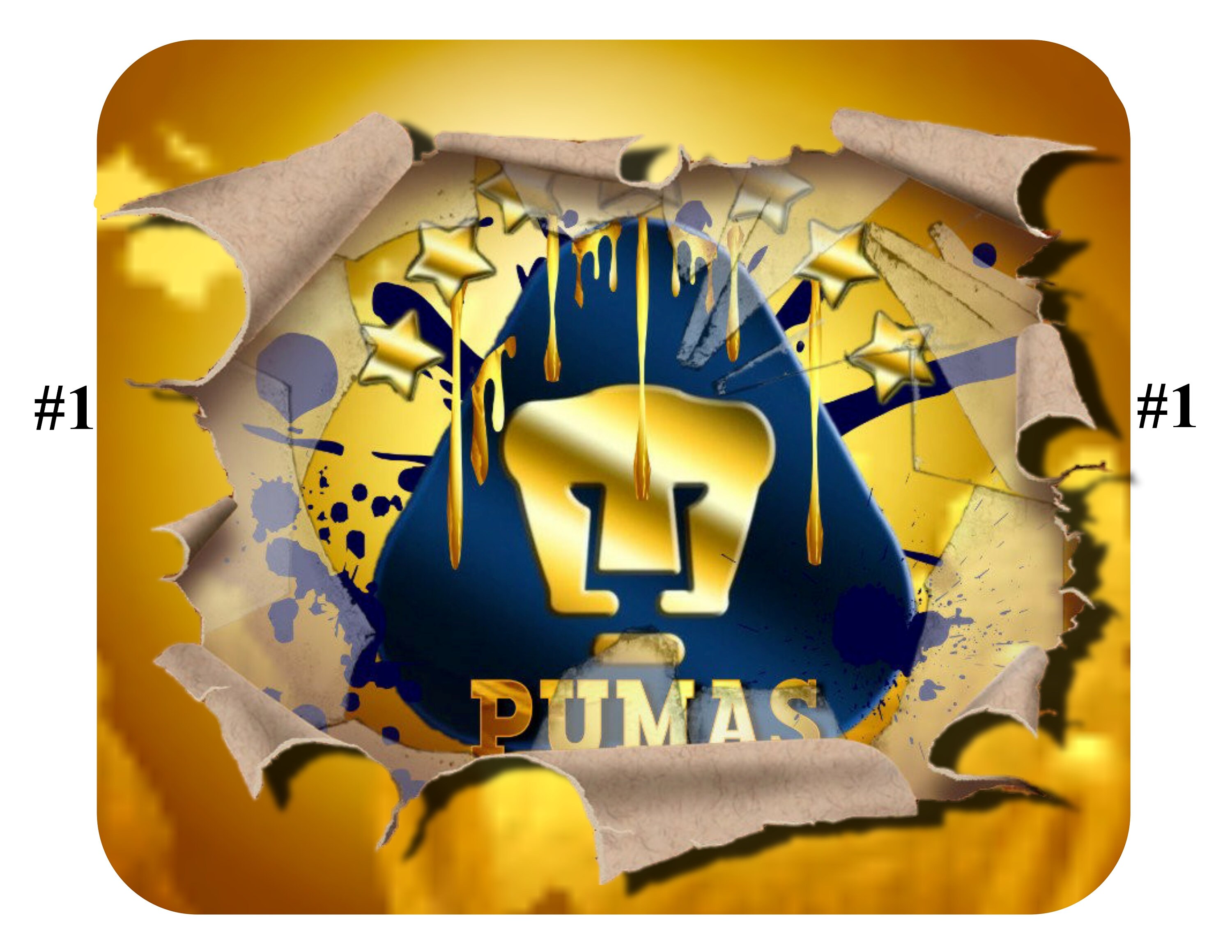 Club Pumas UNAM FC Mouse Pads - Etsy