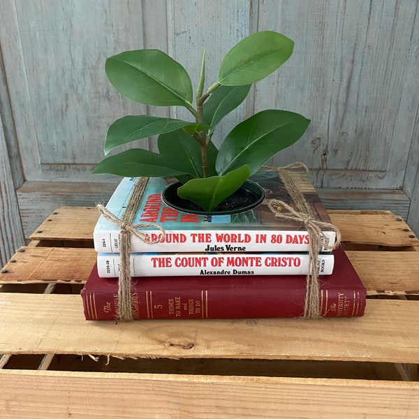 Book Planter - Etsy