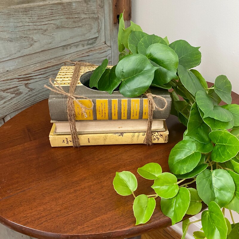 Book Planter - Etsy
