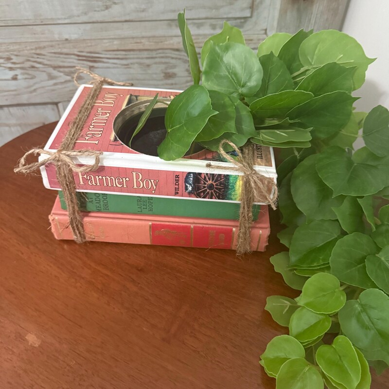 Book Planter - Etsy