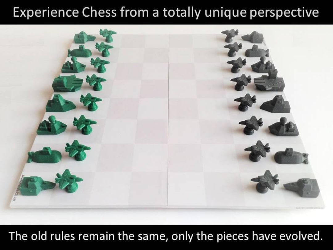 Navy Edition War-chess 3d-printable Pieces Download (standard License ...