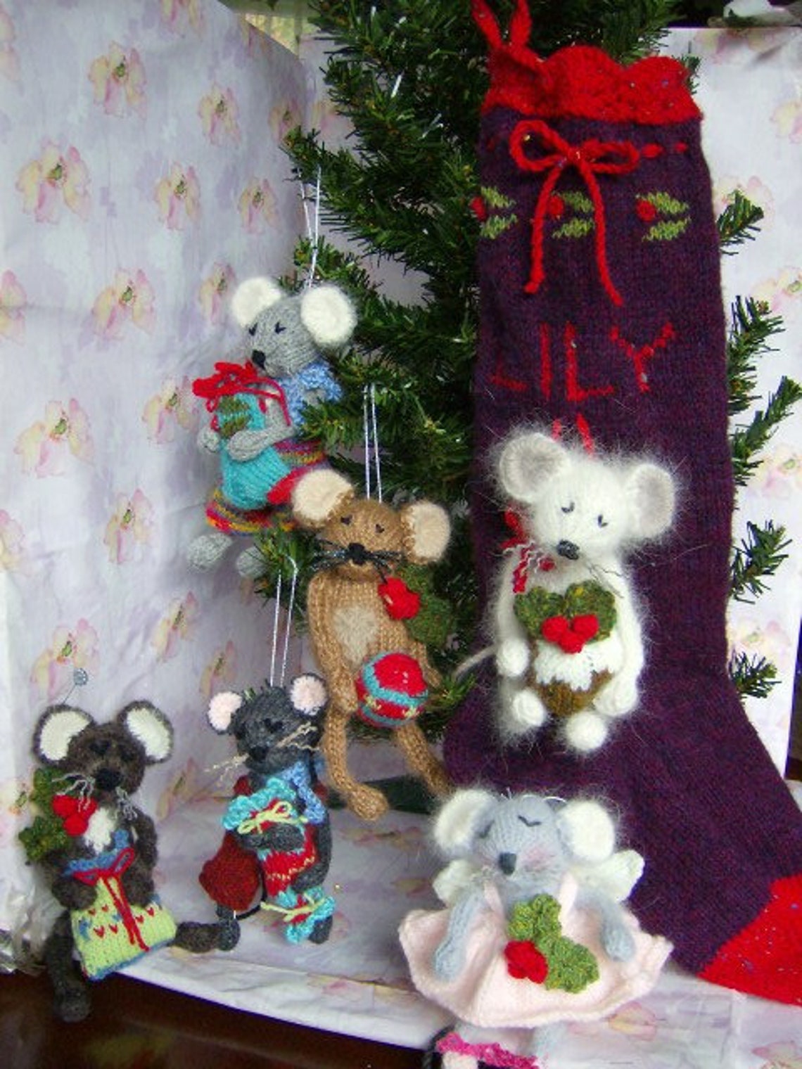 Have A Very Mice Christmas tree Decorations/trims Easy Toy - Etsy