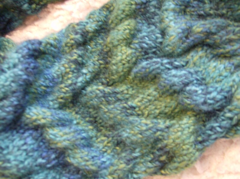 Dragon Cowl - Simple Chunky Knit Pattern - Etsy