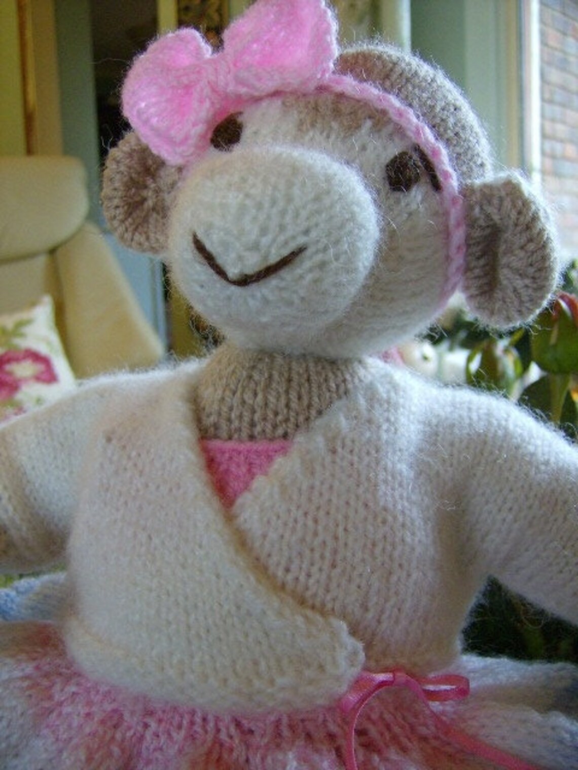 Mischa Monkey Ballerina Munc Clothes Easy Soft Toy Knitting Pattern - Etsy