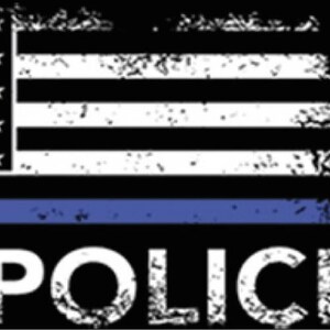 Police Distressed Flag - Etsy