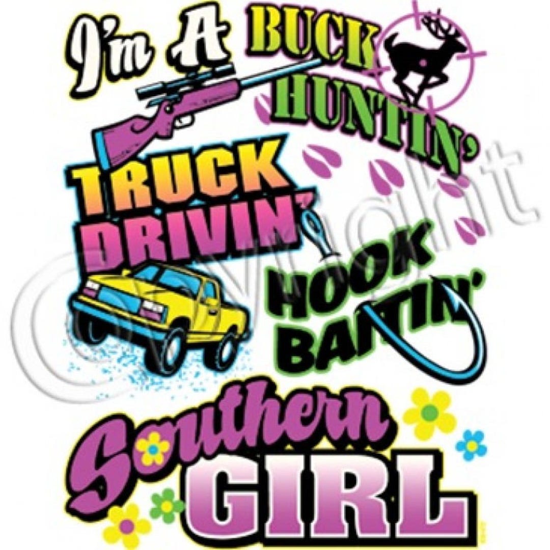 Buck Huntin' Southern Girl - Etsy
