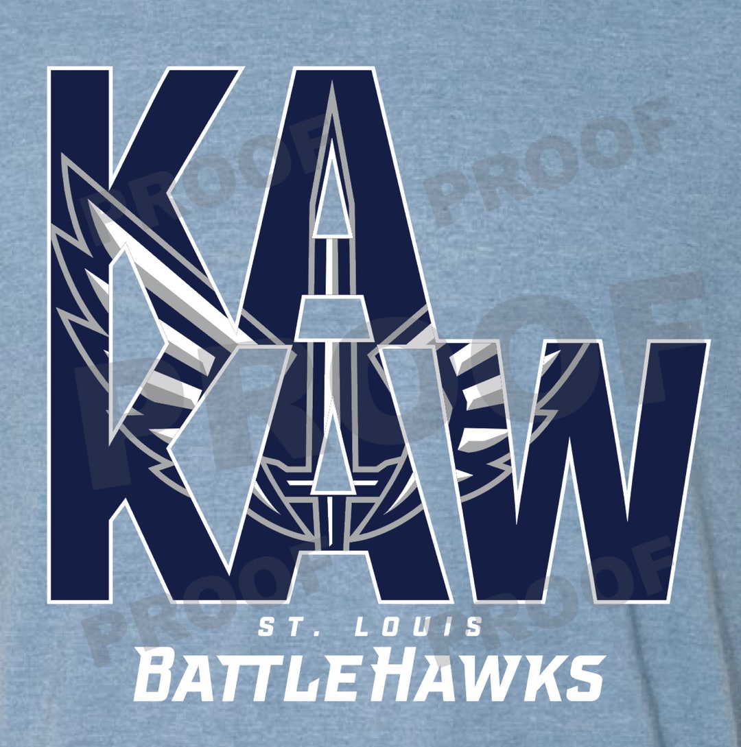 STL Battlehawks Kakaw Tee - Etsy