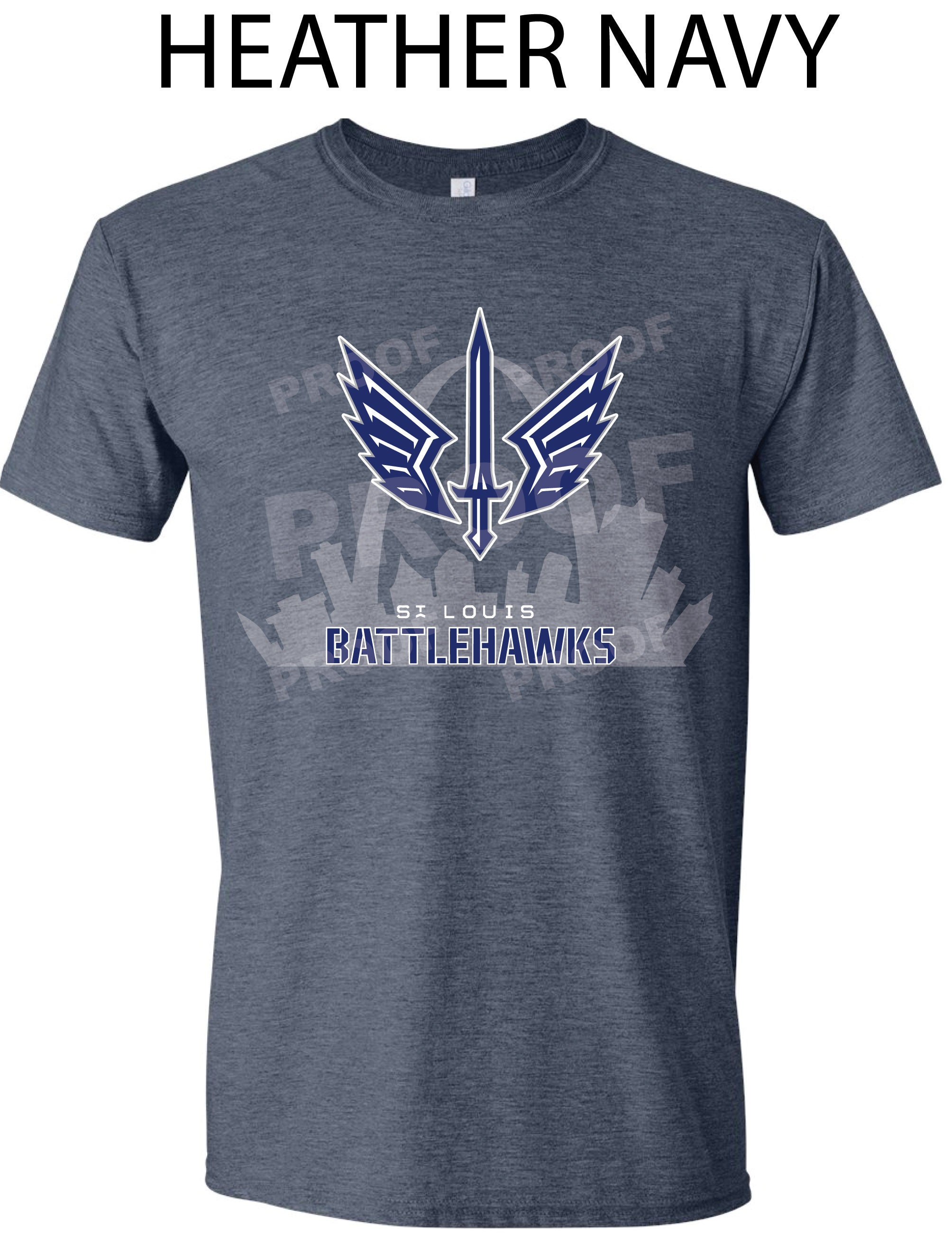 STL Battlehawks Cityscape Tee - Etsy