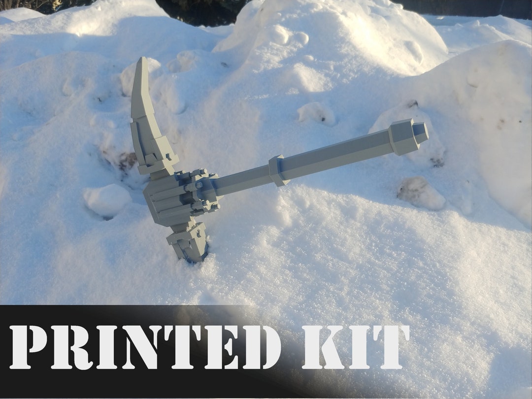 DRG Pickaxe Printed Kit - Etsy