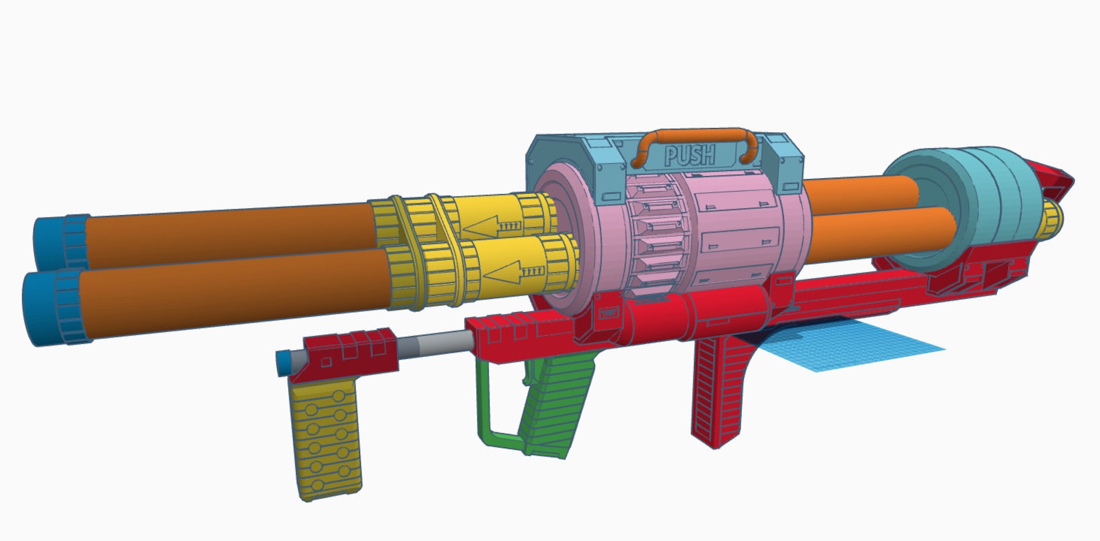 Halo 3 M41 Spnkr Rocket Launcher Printed Kit - Etsy
