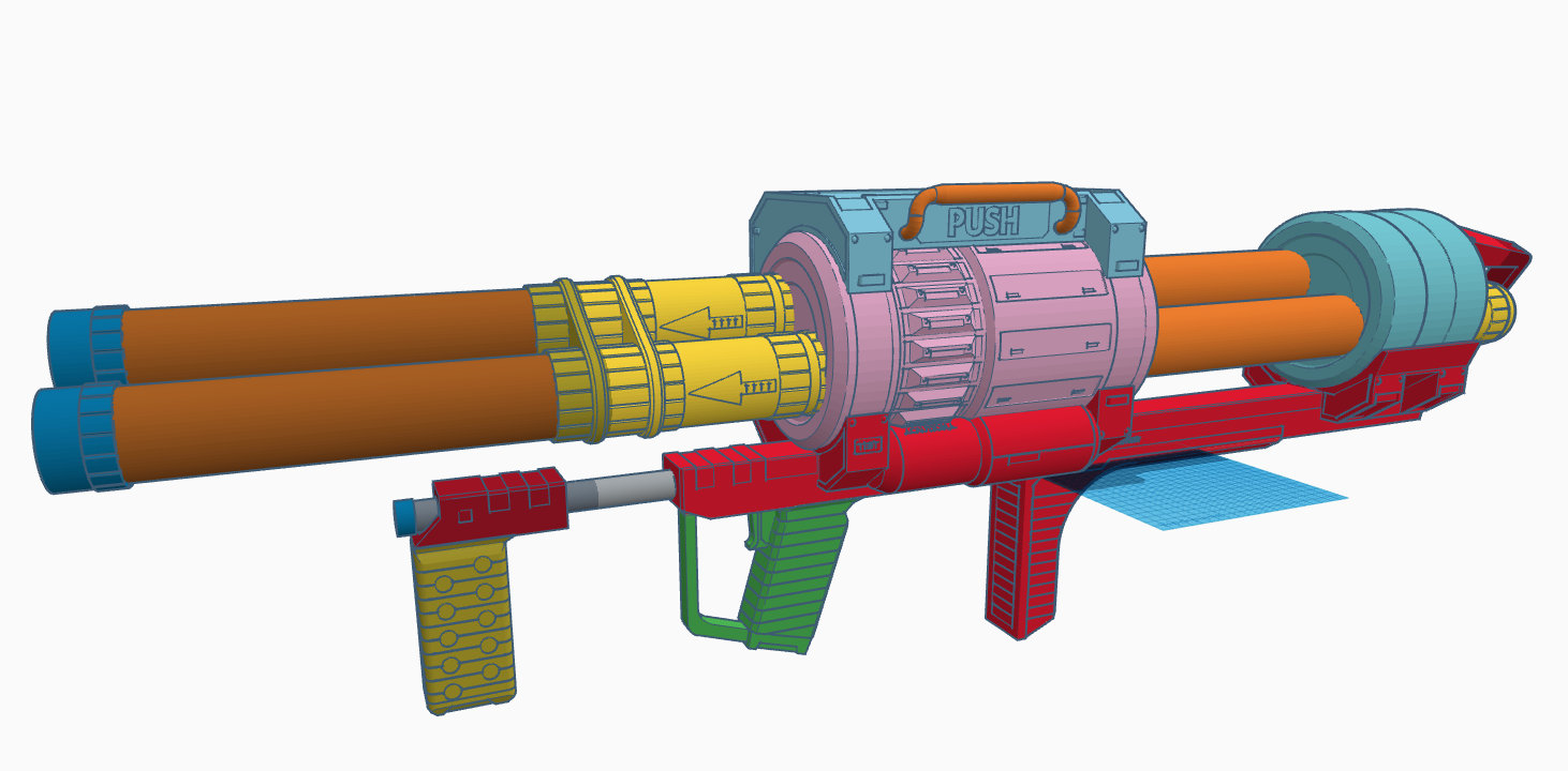 Halo 3 M41 Spnkr Rocket Launcher Printed Kit - Etsy