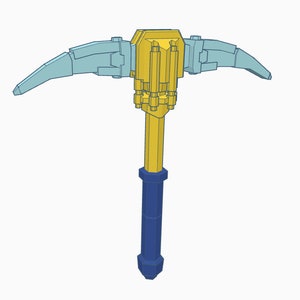 DRG Pickaxe Printed Kit - Etsy