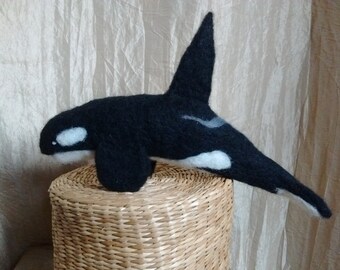 Felt orca | Etsy