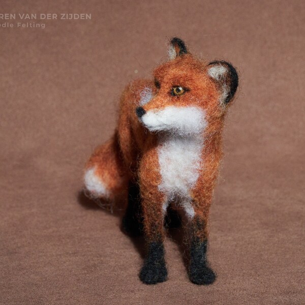 Felt Fox - Etsy