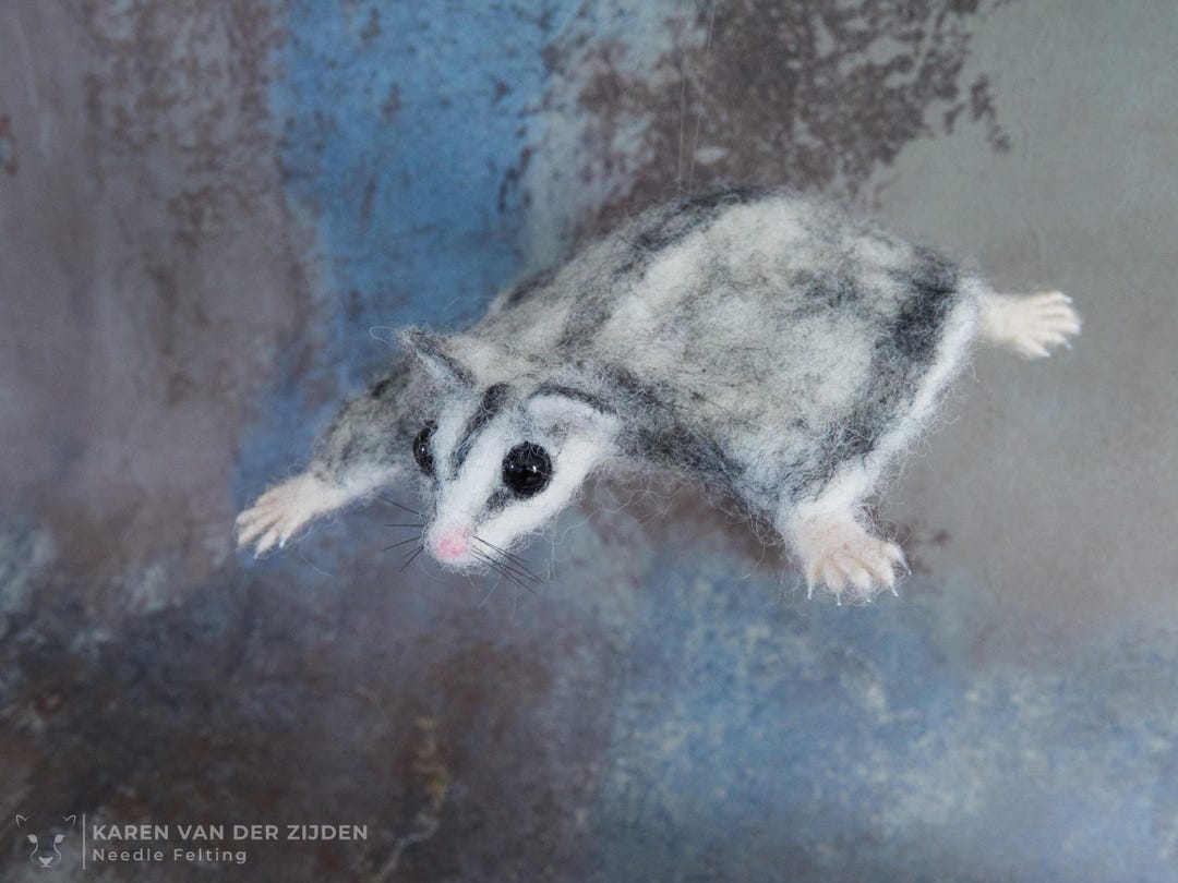 Sugar Glider - Needle Felted Mobile - Australian Gliding Possum ...