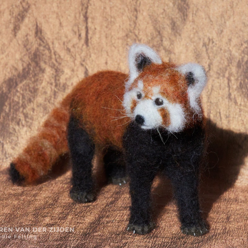 Felted Red Panda - Etsy