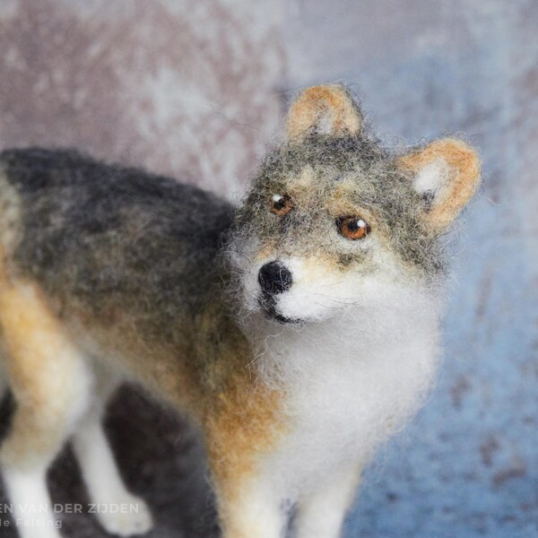 Needle Felted Wolf - Etsy