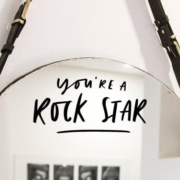 Rockstar Decal - Etsy