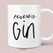 Funny Typography Mug | Probably Gin Mug | Coffee Gift | Tea Gift | 11 ...