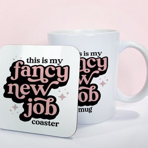 This is My Fancy New Job Mug Mug, Mugs With Sayings, 11oz Ceramic Mug ...