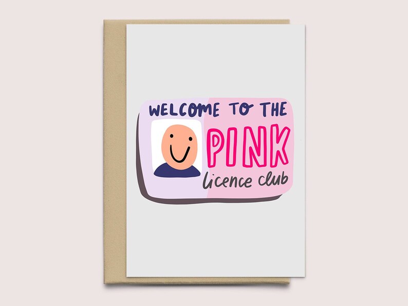 Funny Passed Driving Test Card New Driver Greeting Card - Etsy