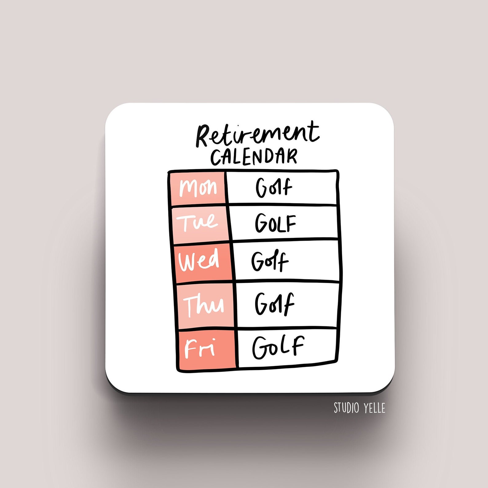 Funny Retirement Coaster You're Retired Gift Colleague - Etsy