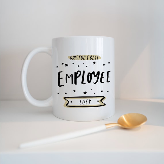Personalised Best Employee Mug Gift for Employee Employee | Etsy