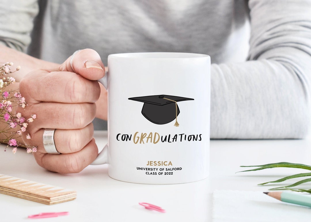 Personalised Graduation Gift, Congradulations Mug, Graduation Keepsake ...