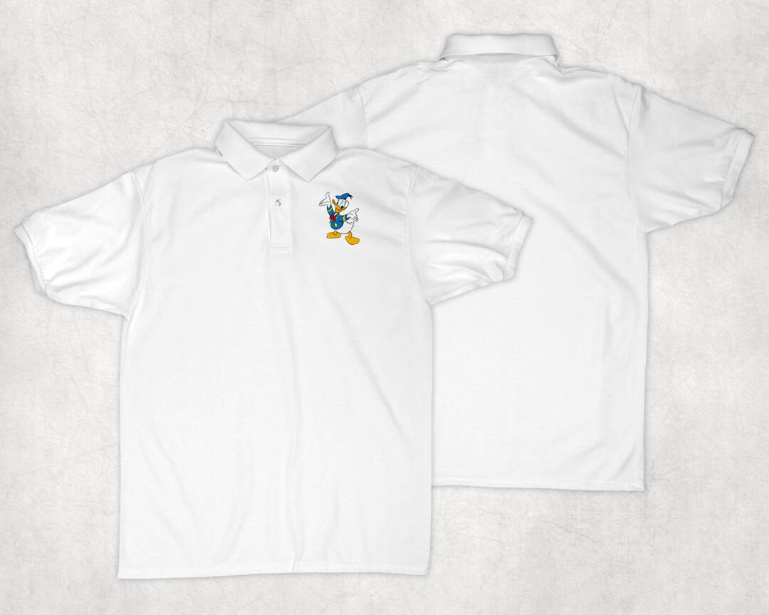 Donald Duck Polo Shirt - Etsy