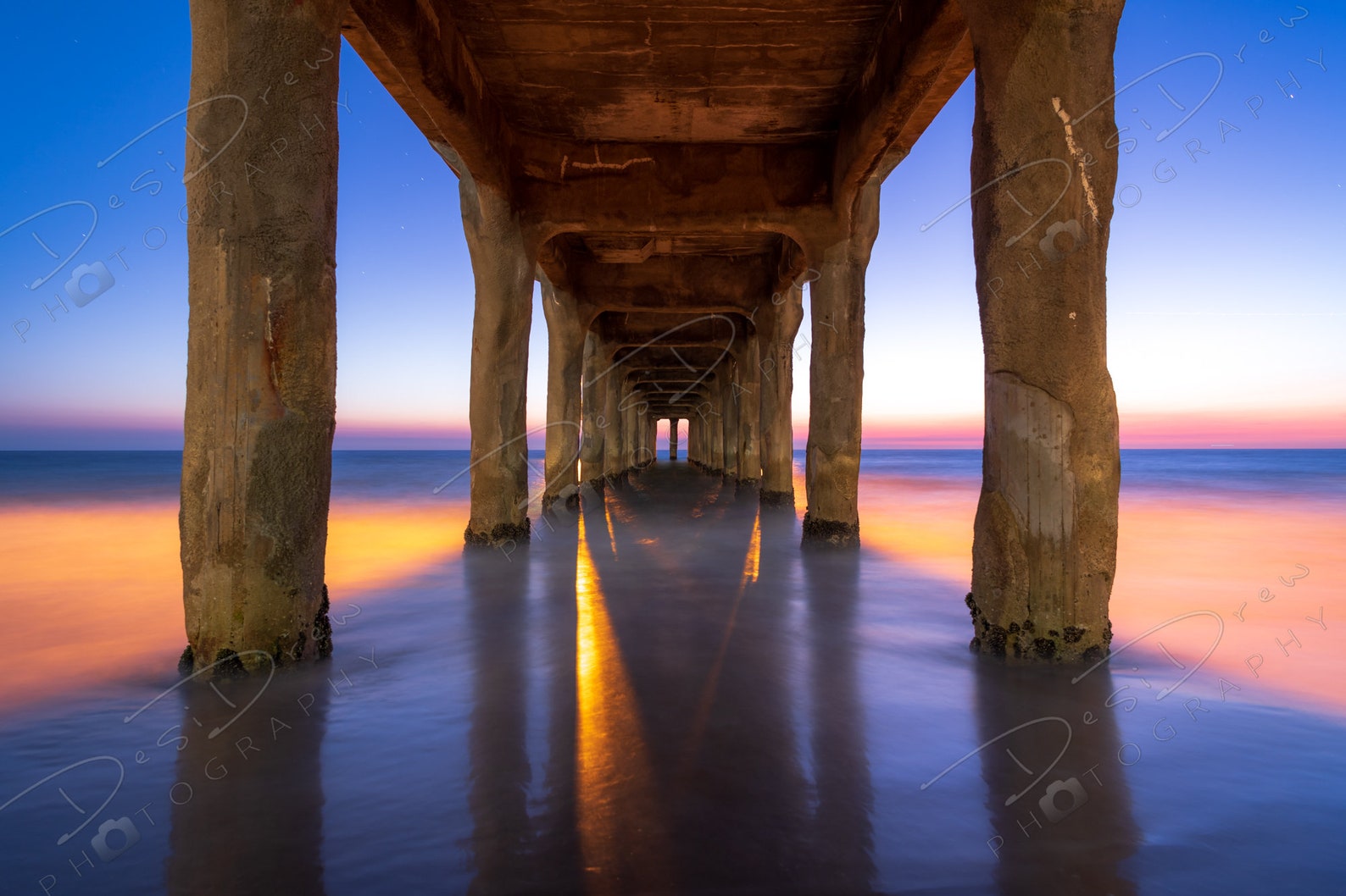 Manhattan Beach Pier Fine Art Photo Print Picture Choose | Etsy
