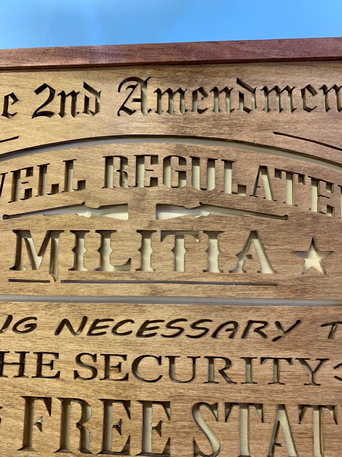 2nd Amendment sign | Etsy