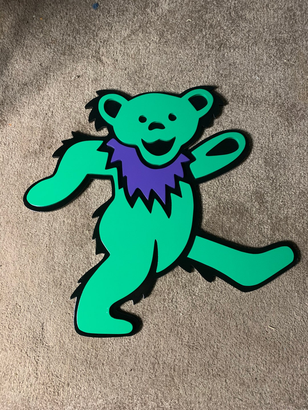 Marching Bear Wall Signgreen - Etsy