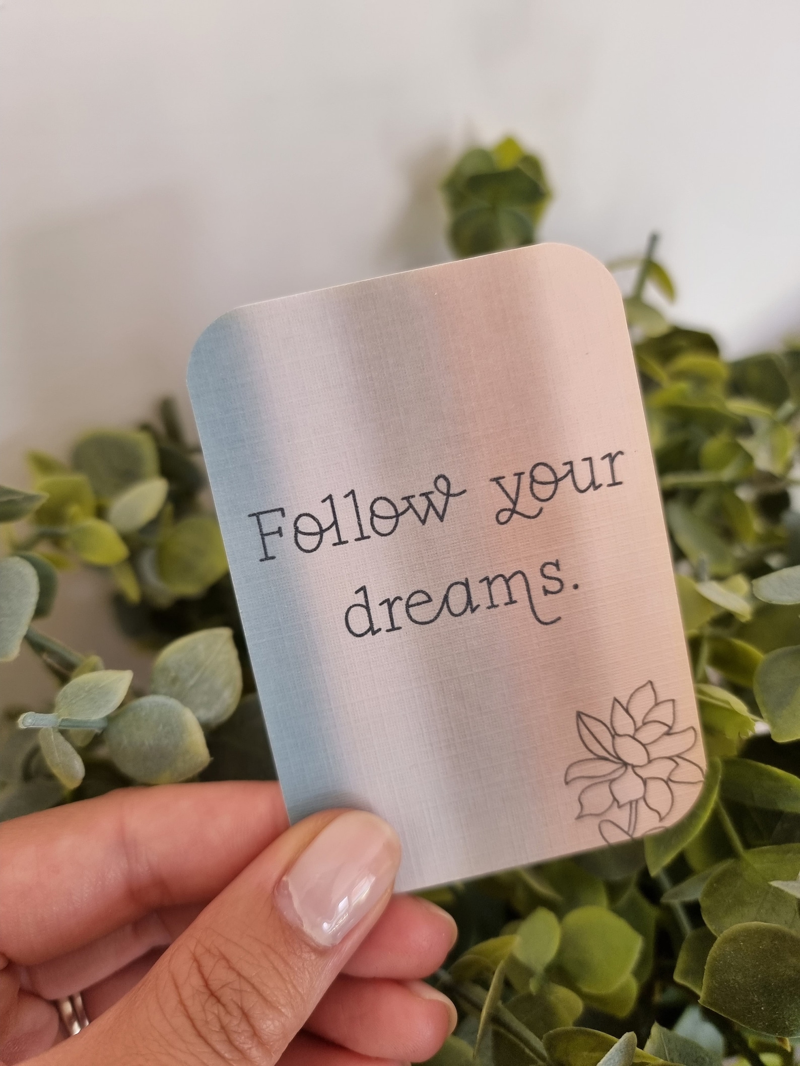 Mini Affirmation Cards | Affirmations | Planner | Mental Health ...