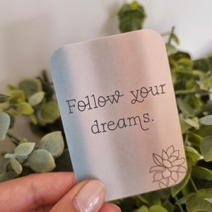 Mini Affirmation Cards | Affirmations | Planner | Mental Health ...