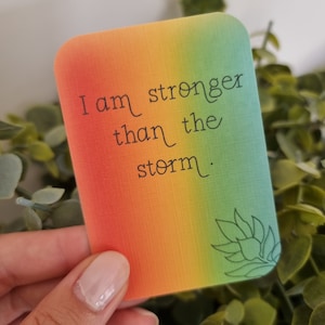 Mini Affirmation Cards | Affirmations | Planner | Mental Health ...