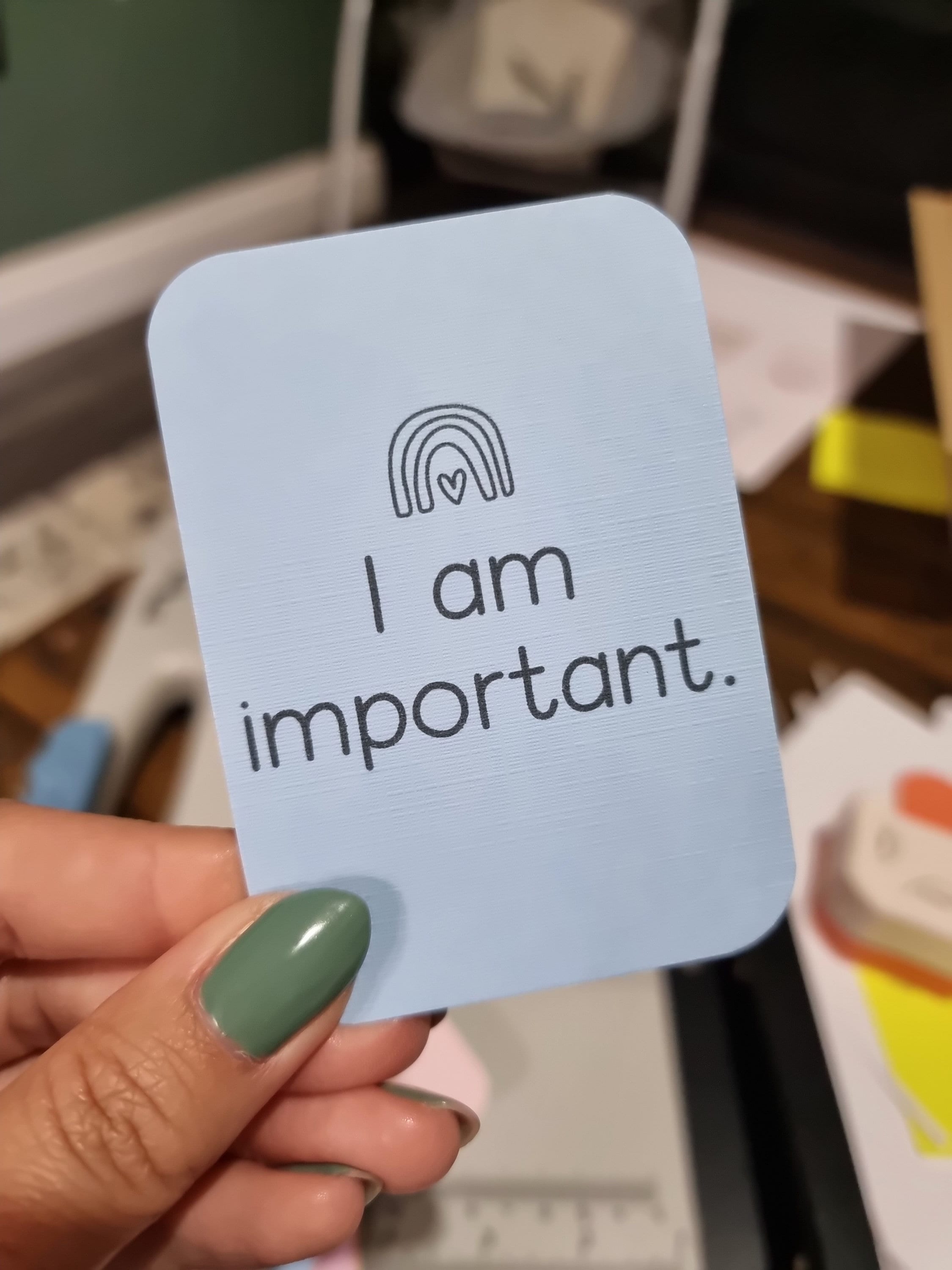 Mini Affirmation Cards | Affirmations | Planner | Mental Health ...